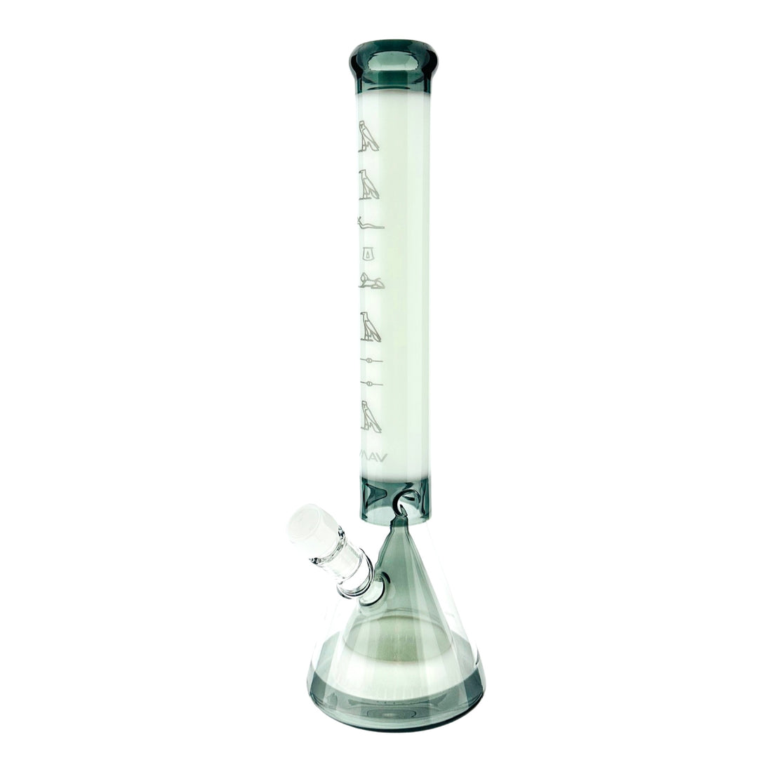 Hieroglyph MAV Glass Pyramid Laser Beaker Bong